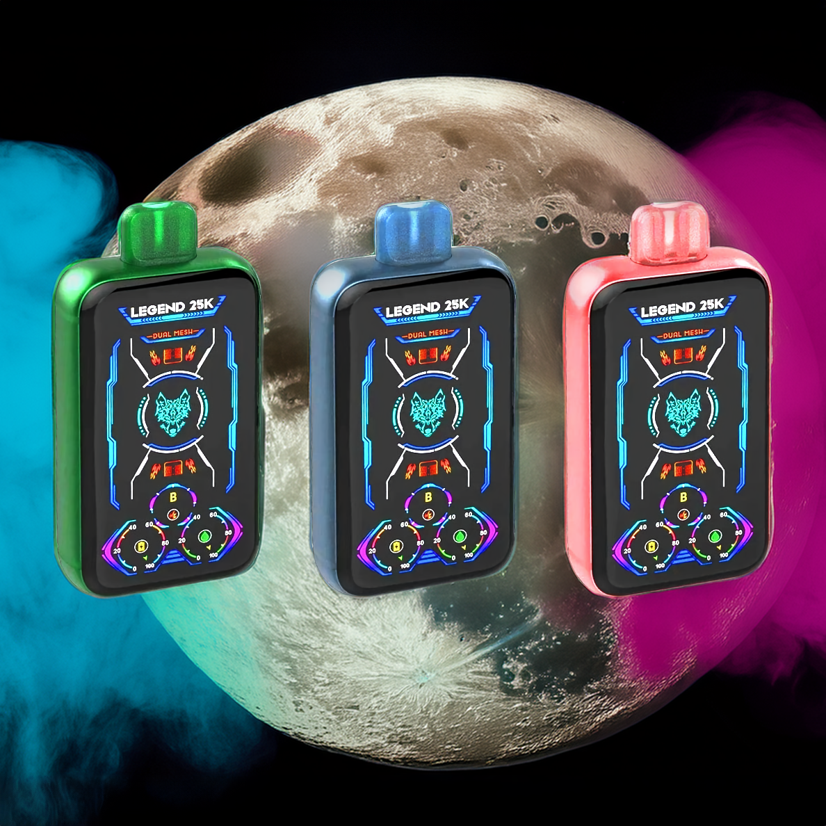 Lucky Wolf Vape Legend 25K: Ultimate Disposable Vaping – Funky Lands