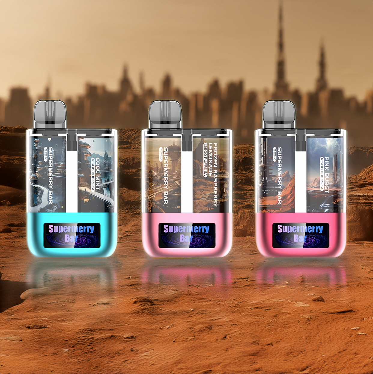 Supermerry Bar 25K Puffs Disposable Vape: Experience Dual Tank Excelle ...